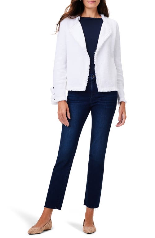 NIC+ZOE NIC+ZOE Fringe Mix Knit Jacket